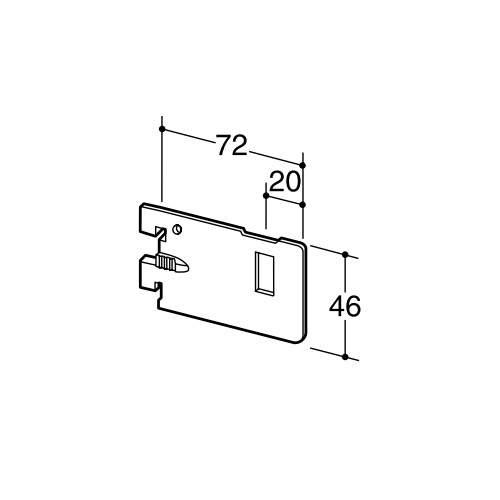 LP-2S リトルブラケット（Sホルダー専用・内々用） | ROYAL WEB CATALOGUE PLUS